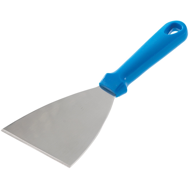 Espátula triangular 10cm em inox ac-st4m -gimetal